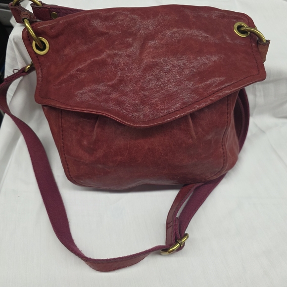 Fossil | Bags | Fossil Long Live Vintage 954 Bordeaux Red Bag | Poshmark
